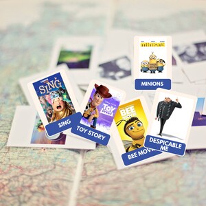 Cartoon Memory Game, Memory Game Cards, Cartoon Characters Game ...