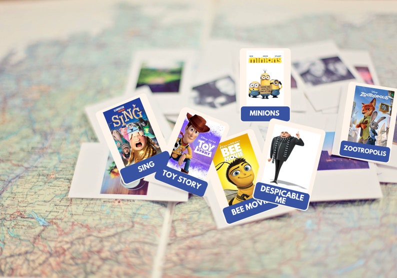 Cartoon Memory Game, Memory Game Cards, Cartoon Characters Game ...