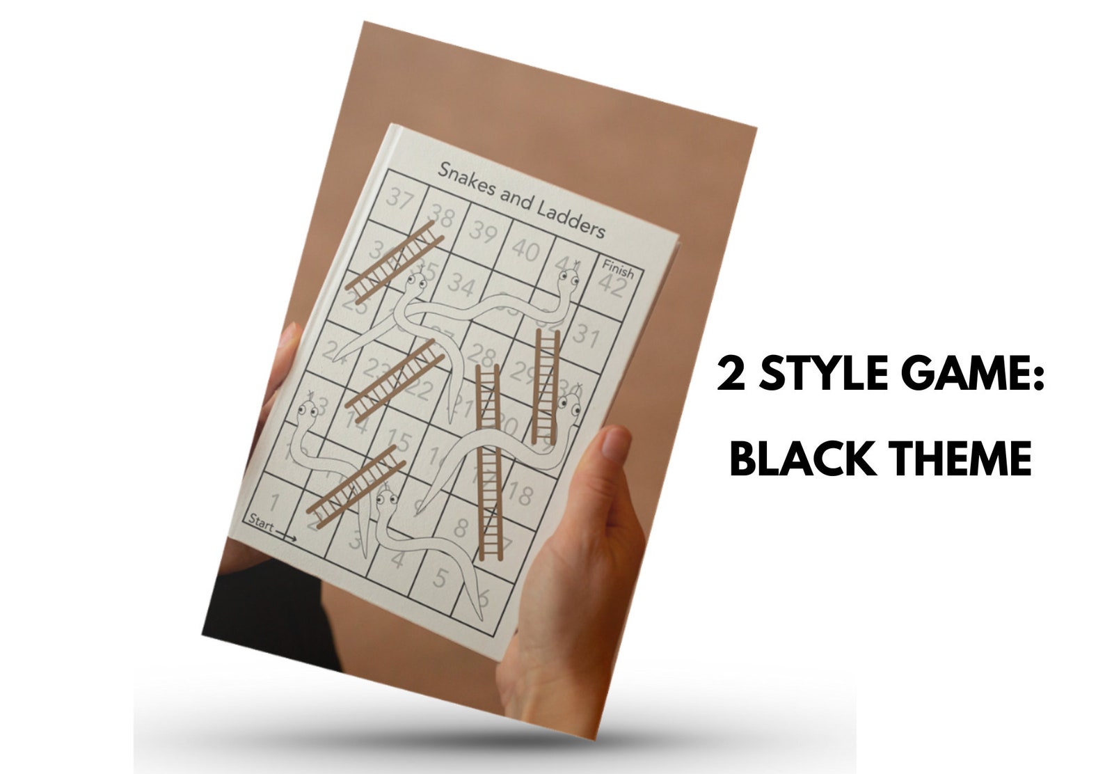 Snakes and Ladders Game, Board Game, Family Games, Kids Activities ...