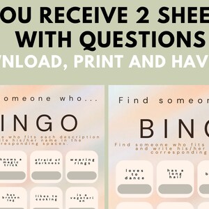 Get to Know You Bingo Game Icebreaker Game Printable Board - Etsy