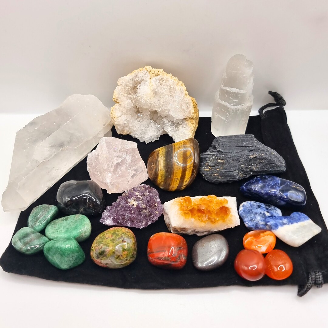 Perfectly Imperfect Crystals Mix. Mixed Crystal Set. Healing Crystals ...