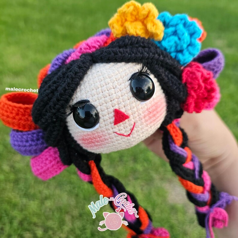 LELE DOLL PATTERN CATRINA, Crochet Amigurumi Pdf, Lele Doll Mexico ...