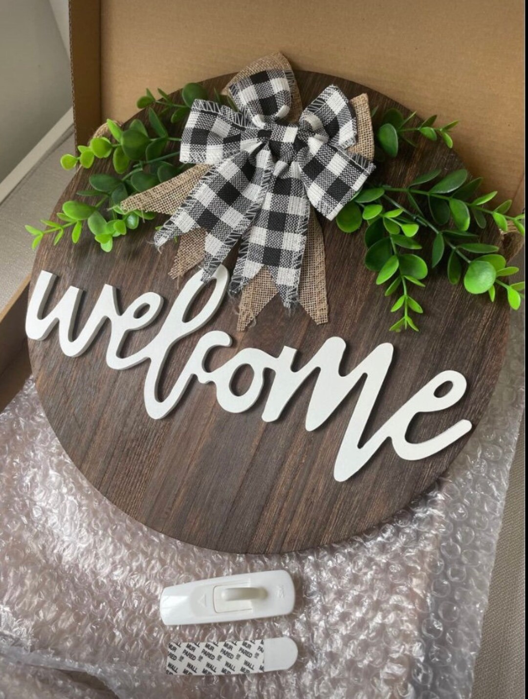 3D & Vinyl Welcome Door Signs - Etsy
