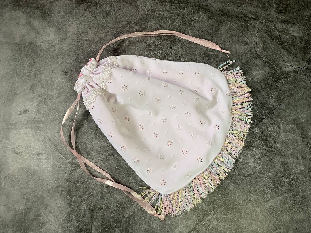 Mini White Reticule Handbag Regency Drawstring Purse - Etsy