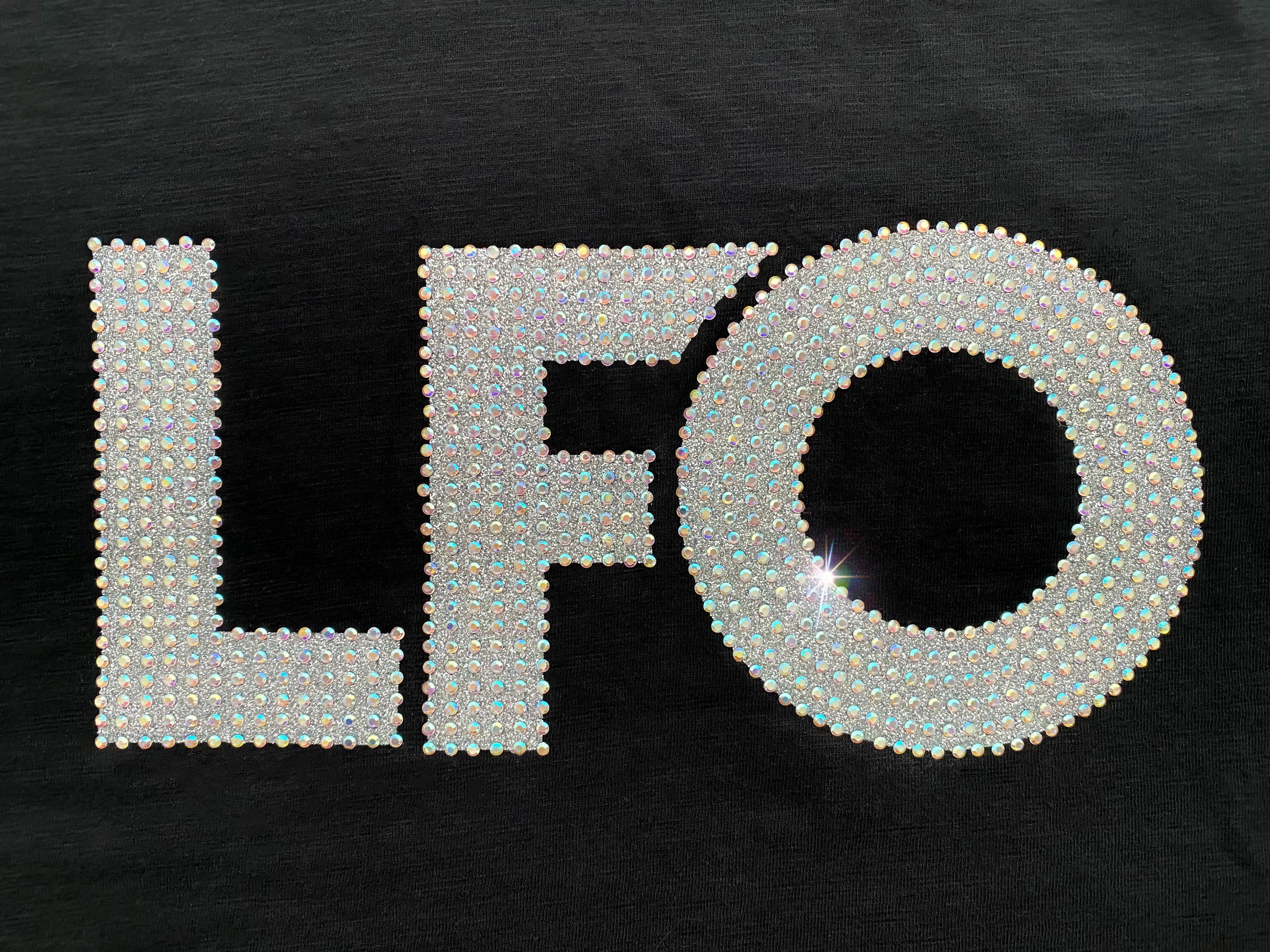 Rhinestone Official LFO Logo T-shirt With Hashtags - Etsy