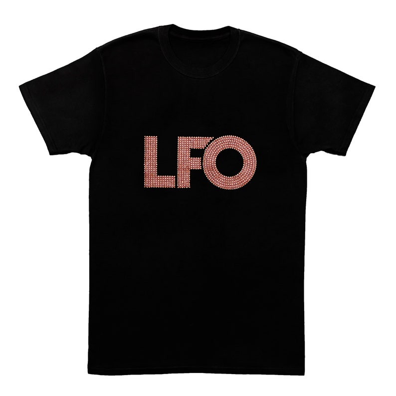 Rhinestone Official LFO Logo T-shirt With Hashtags - Etsy