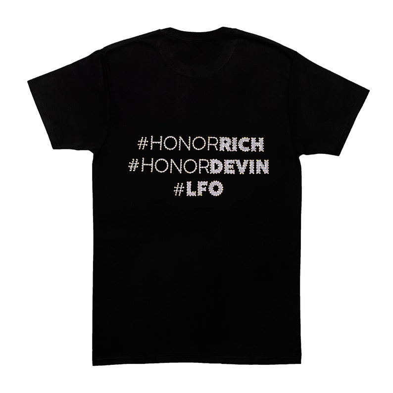 Rhinestone Official LFO Logo T-shirt With Hashtags - Etsy