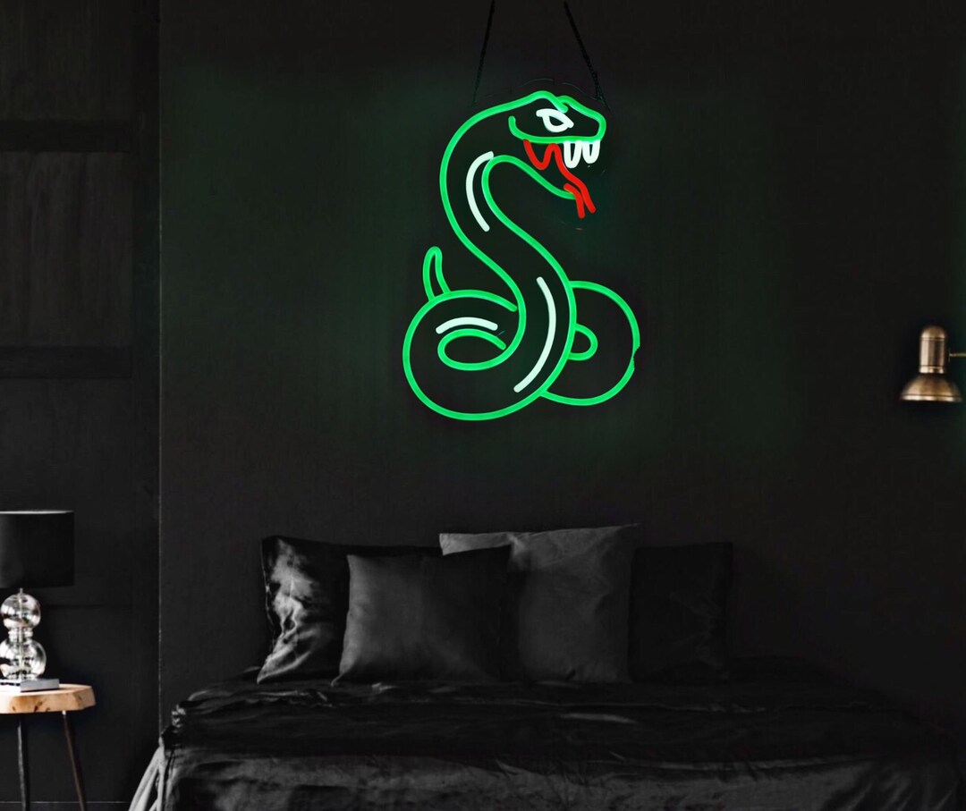 Snake-neon Sign - Etsy