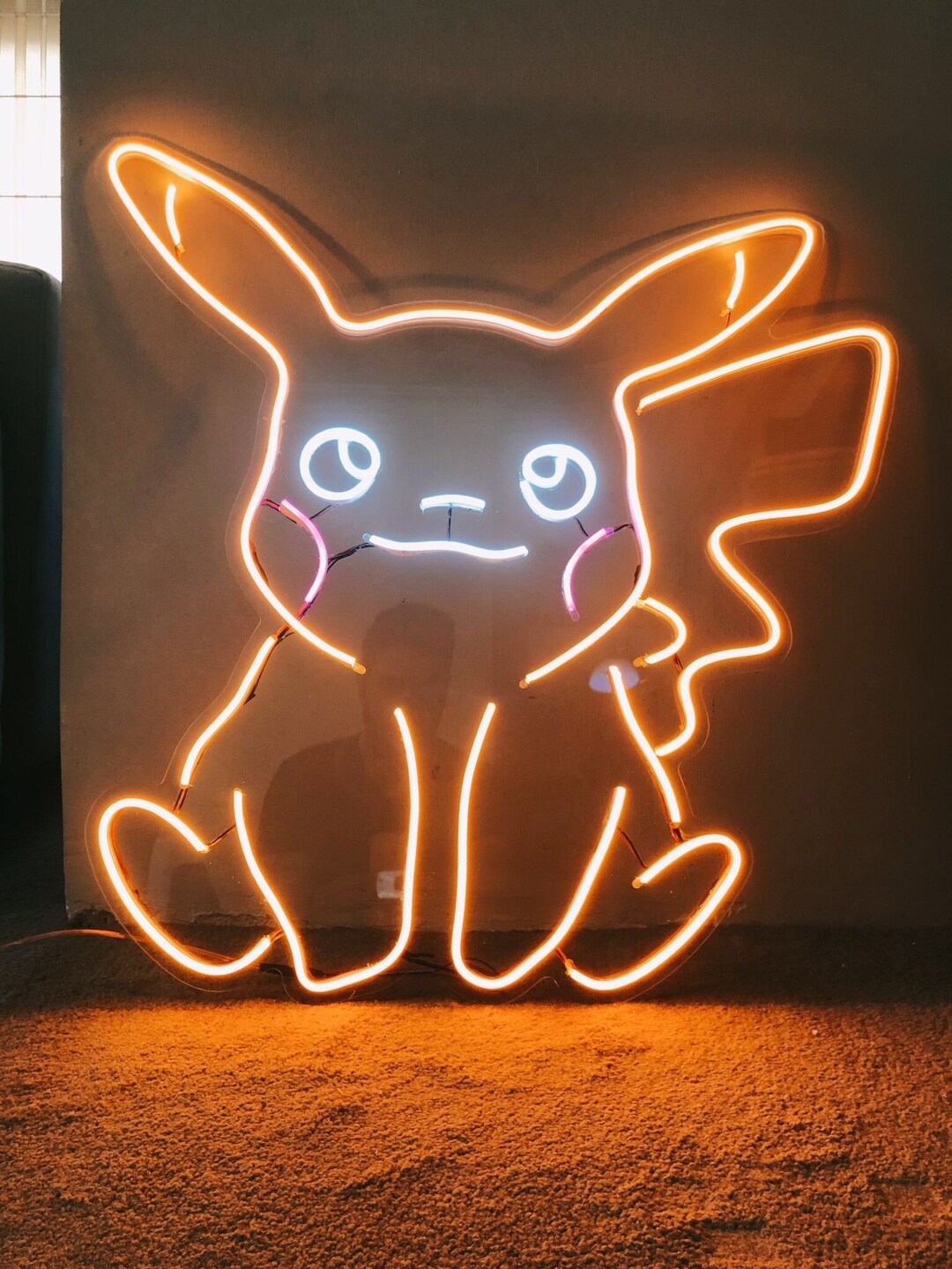Pokemon Pikachu Neon Sign - Etsy