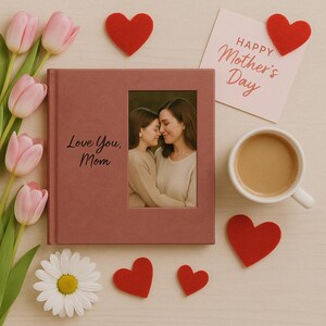 Personalized Mother's Day Memory Book: Handmade Custom Photo Album ...