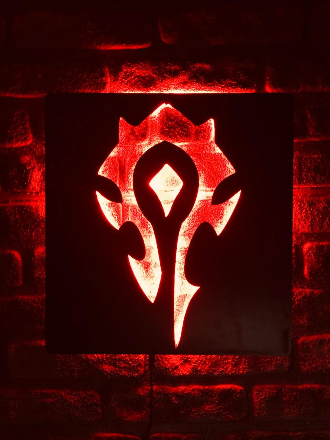 World of Warcraft Led Signdecorative N Sweet Wall Artworld of Warcraft ...