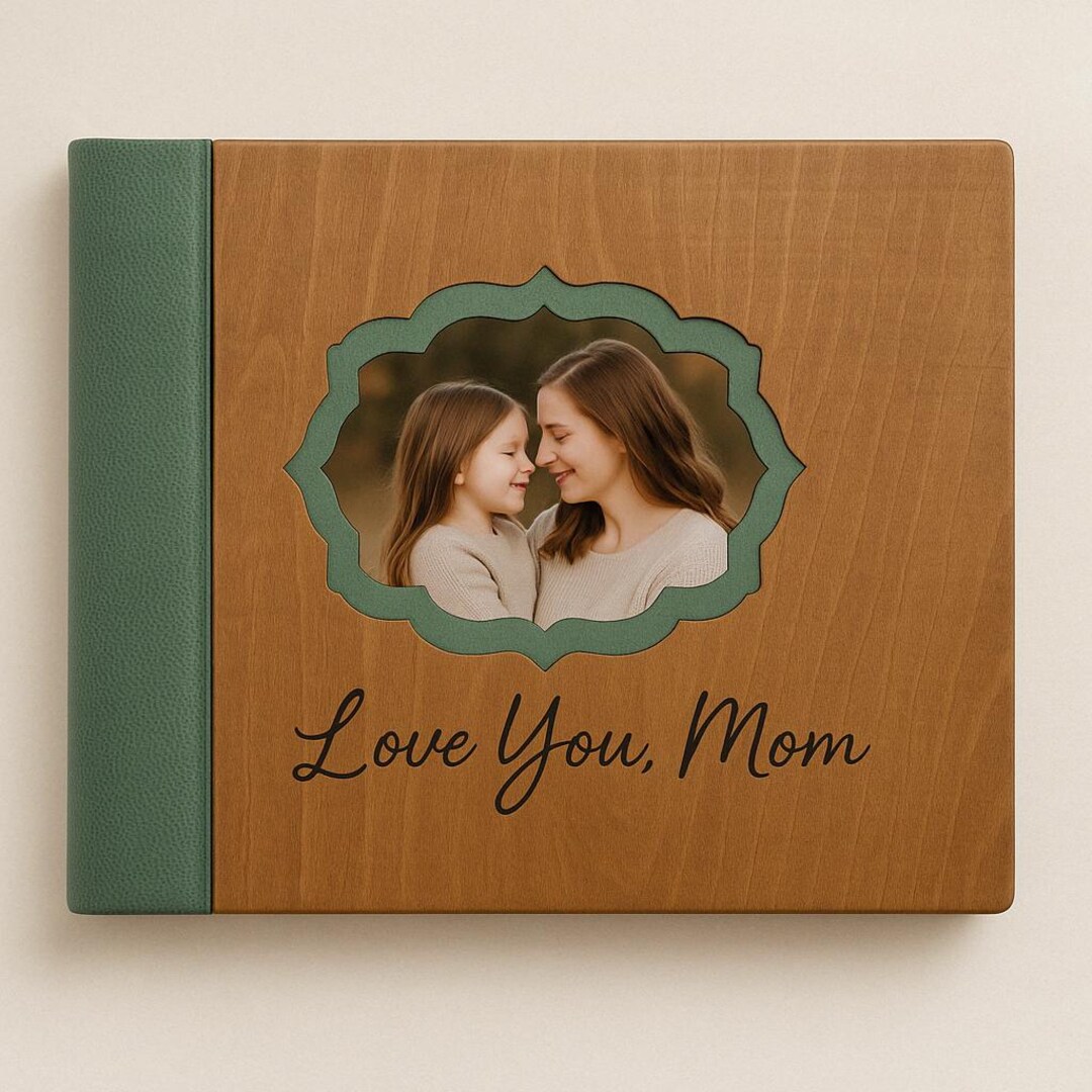 Personalized Mother's Day Memory Book: Custom Photo Album & Journal ...