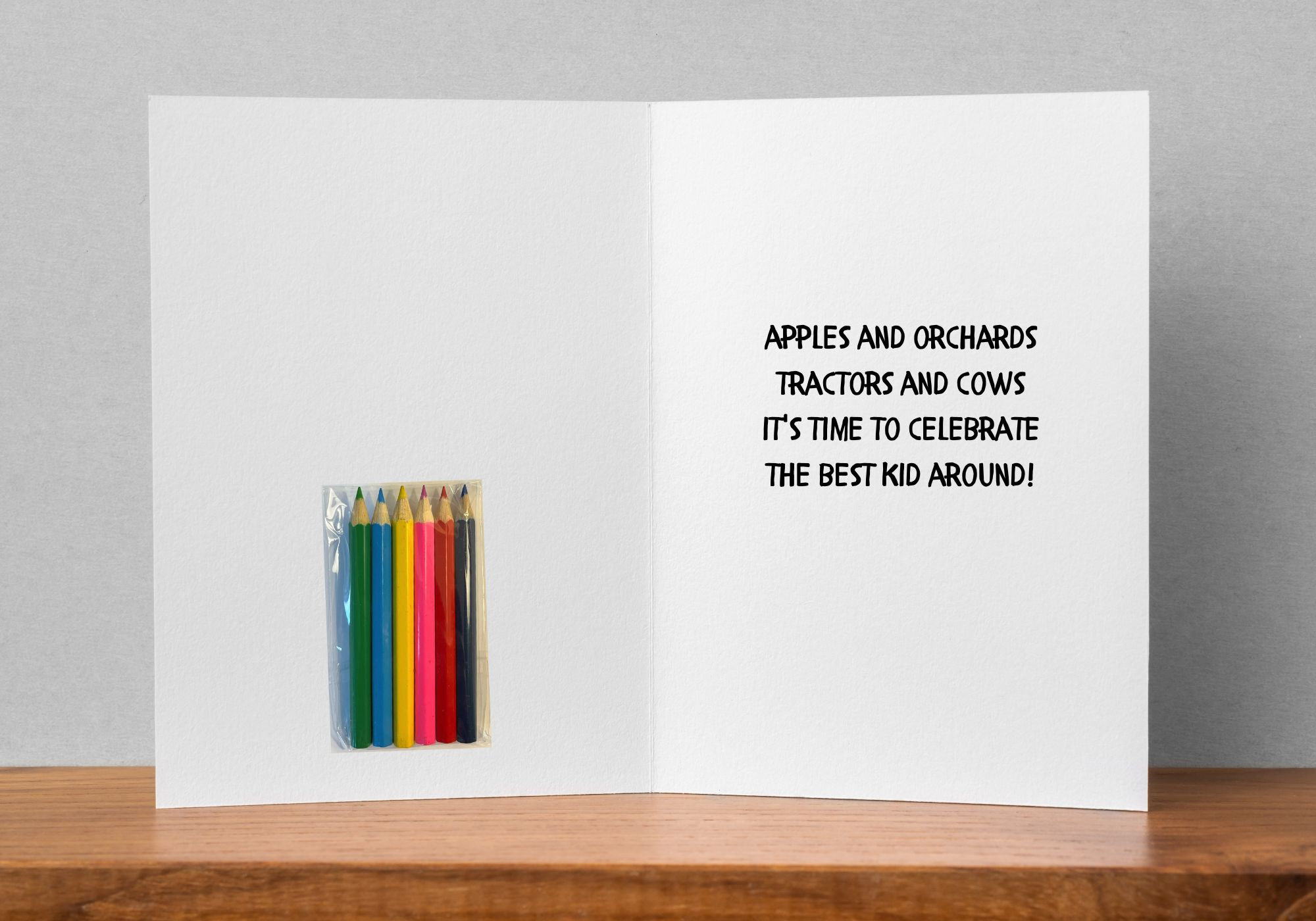 FARM Birthday Kid's Birthday Card COLORING Birthday - Etsy