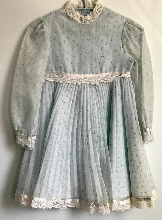 vintage girls 7 dress - Gem