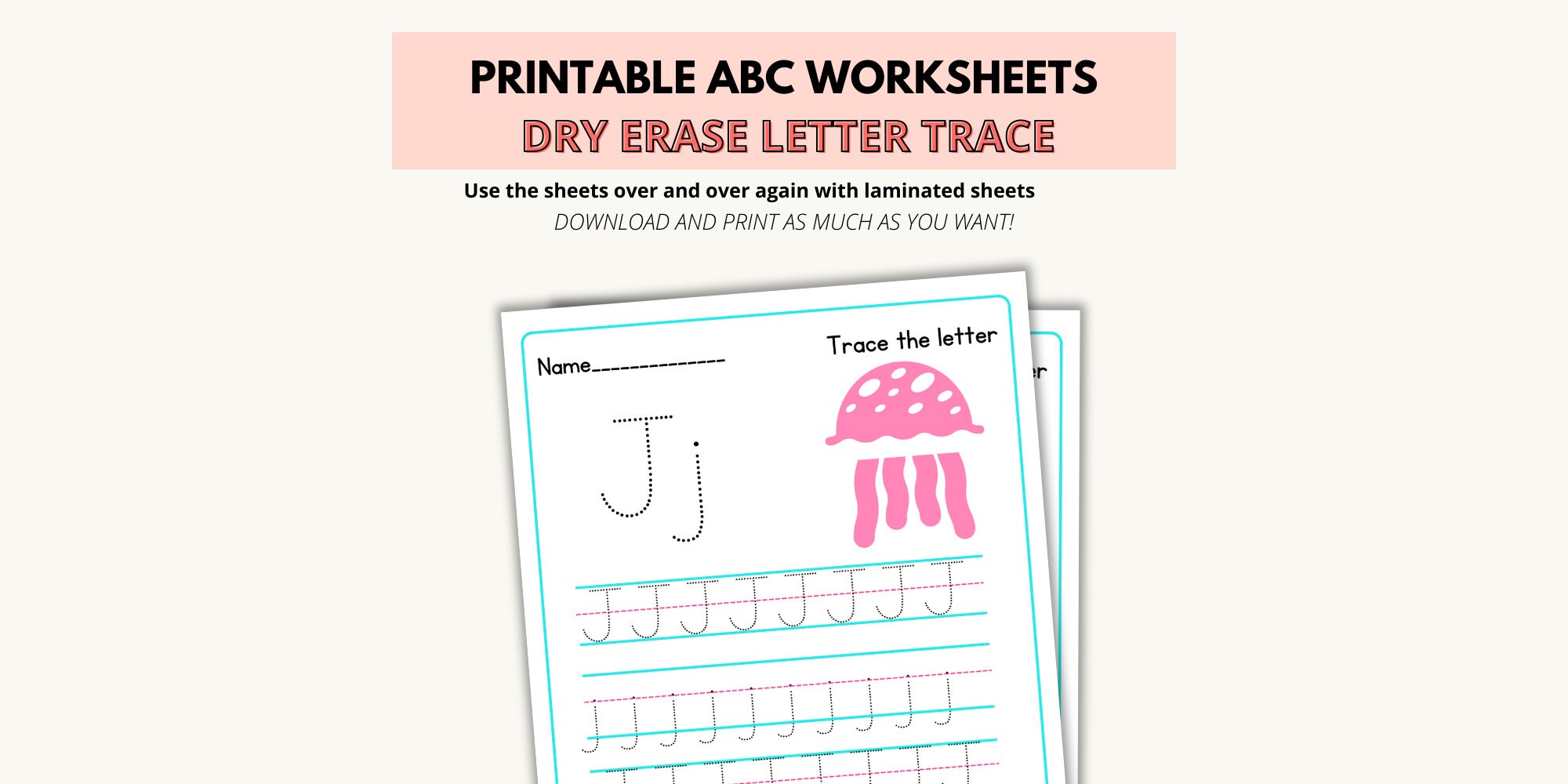 Printable Preschool Worksheets 26 Tracing Lettersalphabet Worksheets W ...