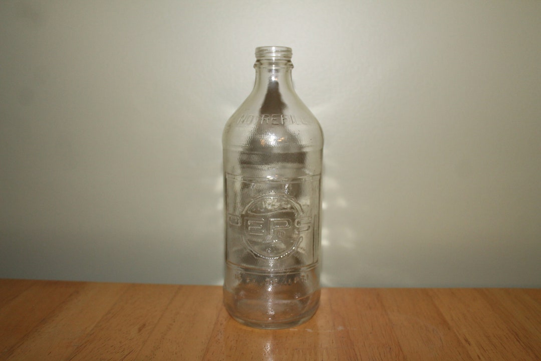 Pepsi-cola 16oz No Refill Bottle - Etsy