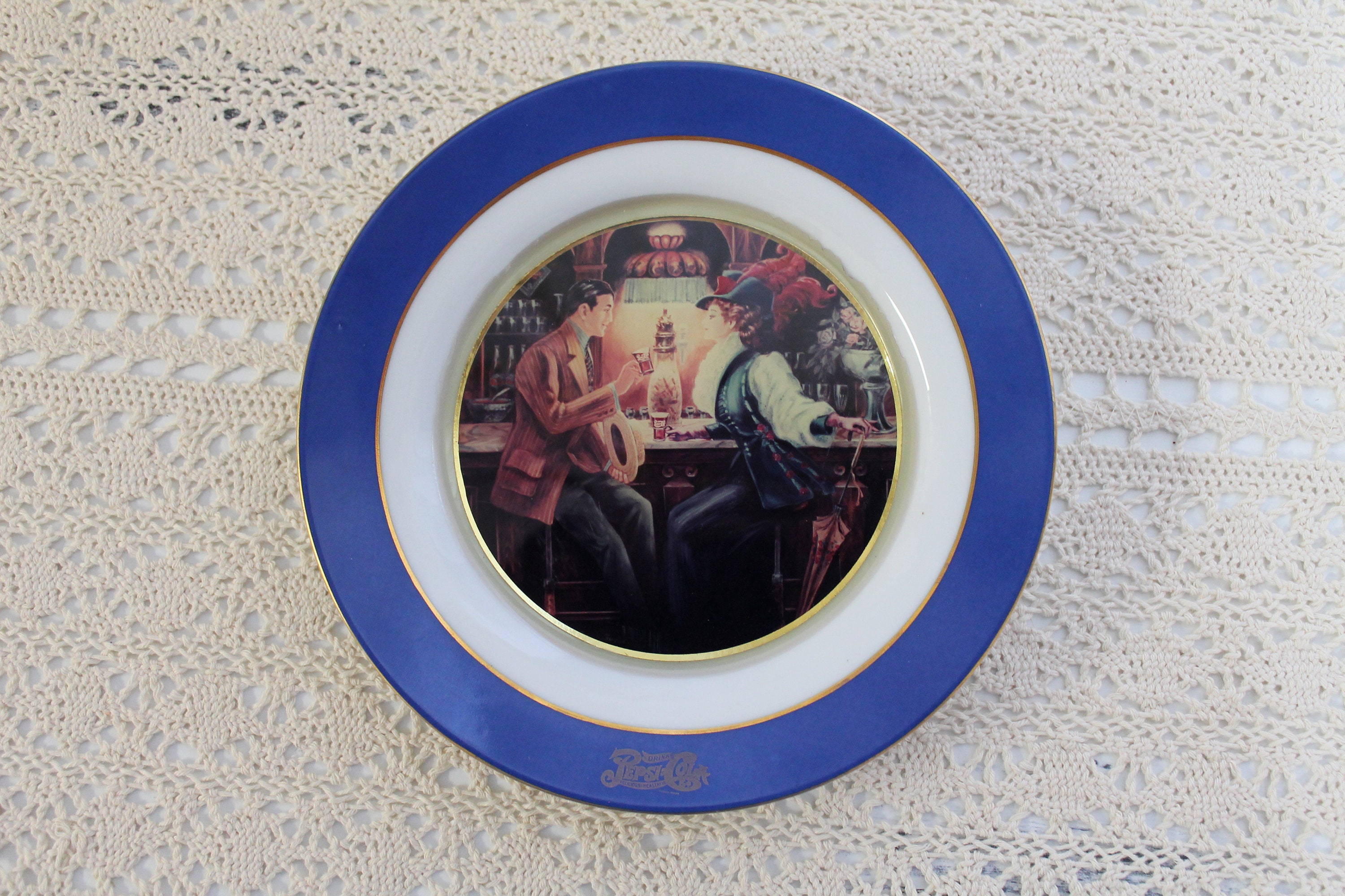 Pepsi Newspaper Advertising Plate - Etsy