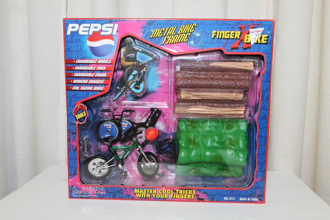 Pepsi Finger Bikes Set - Etsy