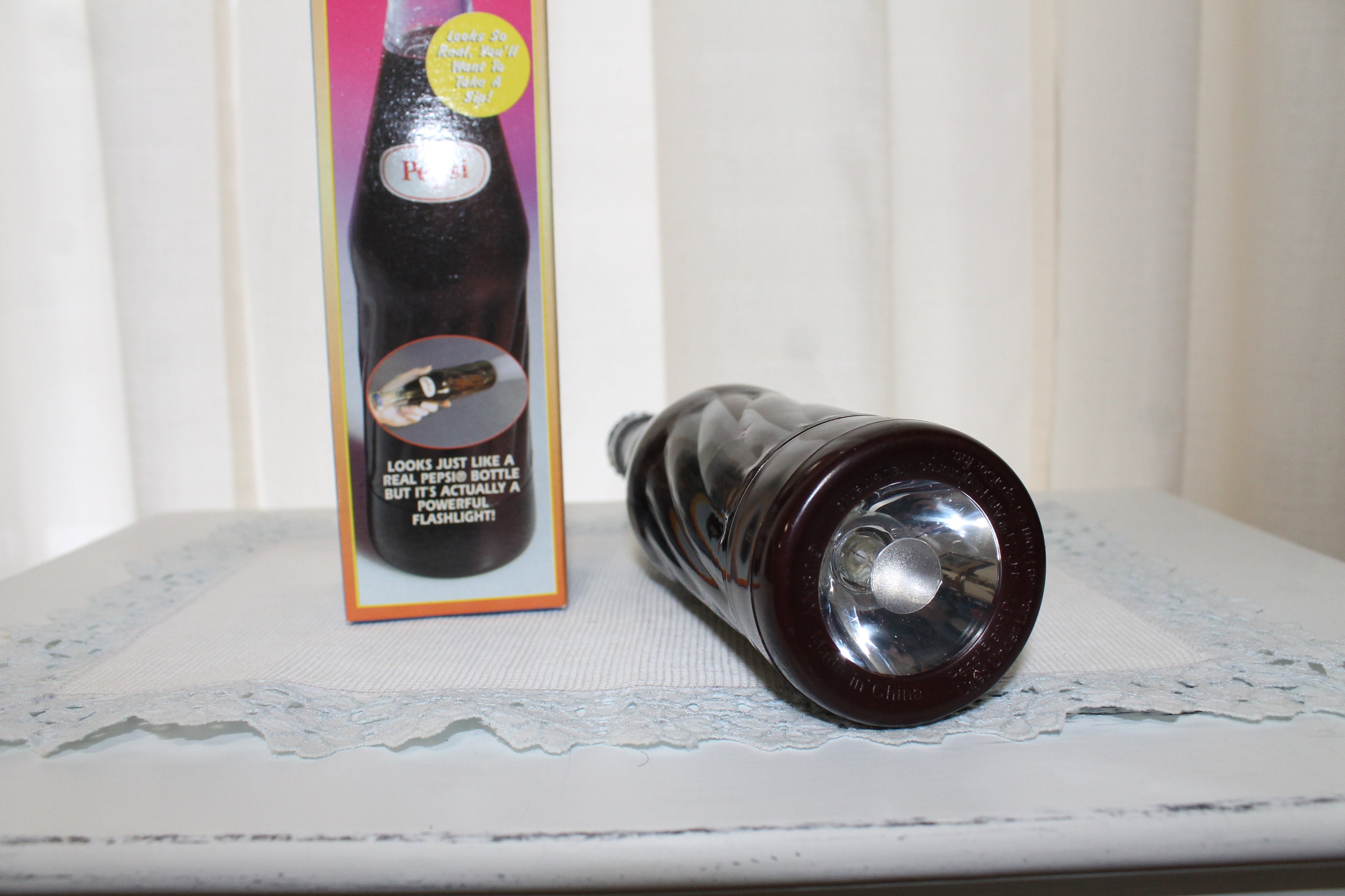 Pepsi Swirl Bottle Flashlight - Etsy