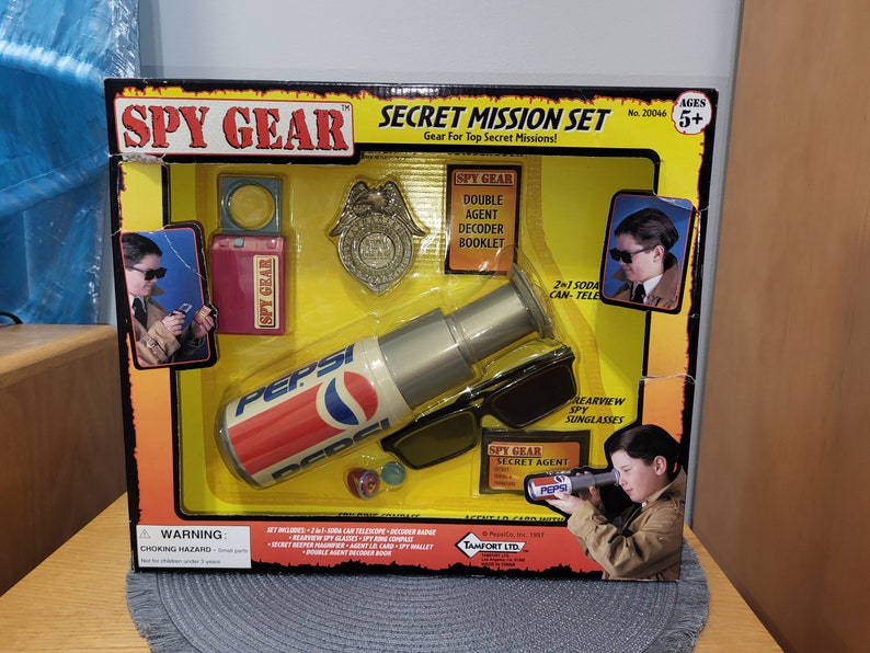Pepsi Spy Gear Set - Etsy