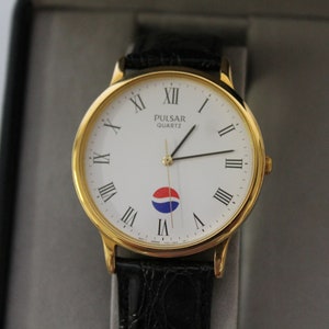 Pepsi Pulsar Quartz Pepsi Watch - Etsy