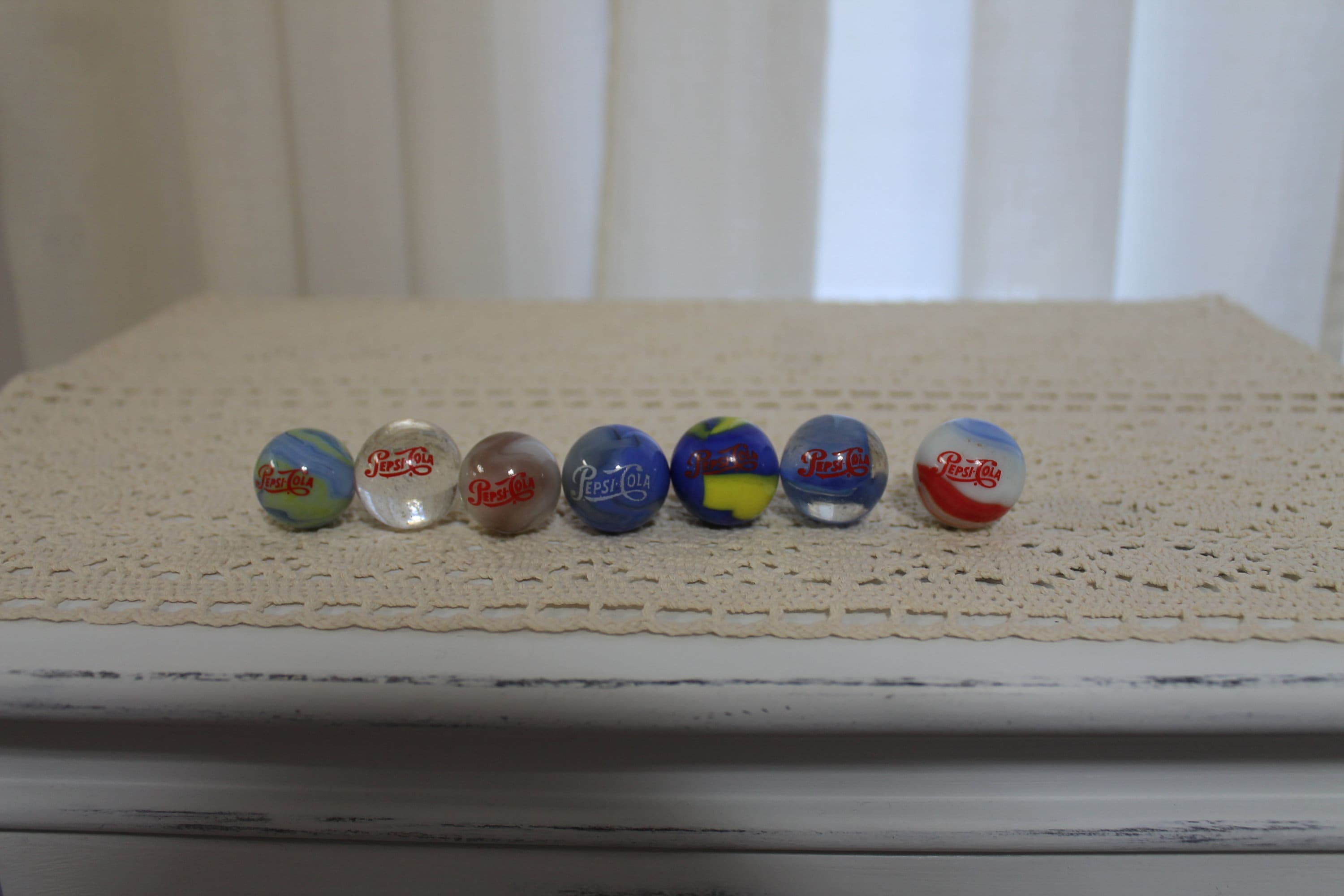 Set of 13 Pepsi Brand Glass Shooter Marbles - Etsy