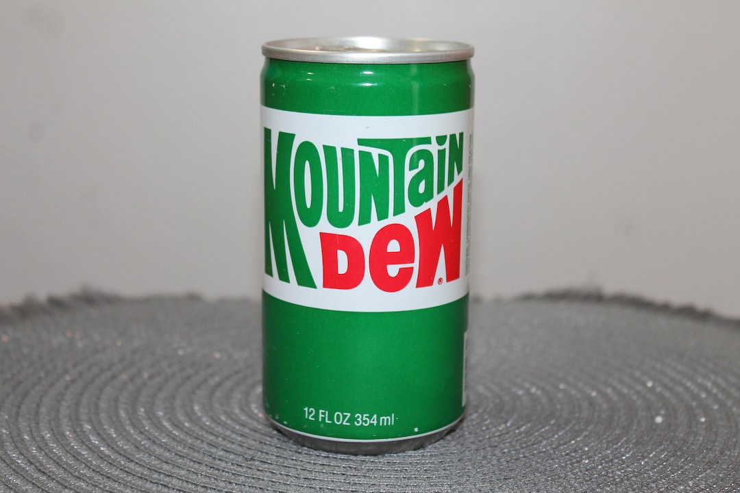 1970's Mountain Dew Can - Etsy
