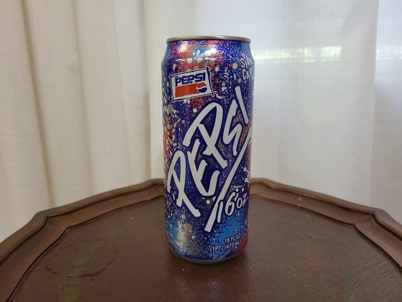 Pepsi 16oz Slam Can - Etsy