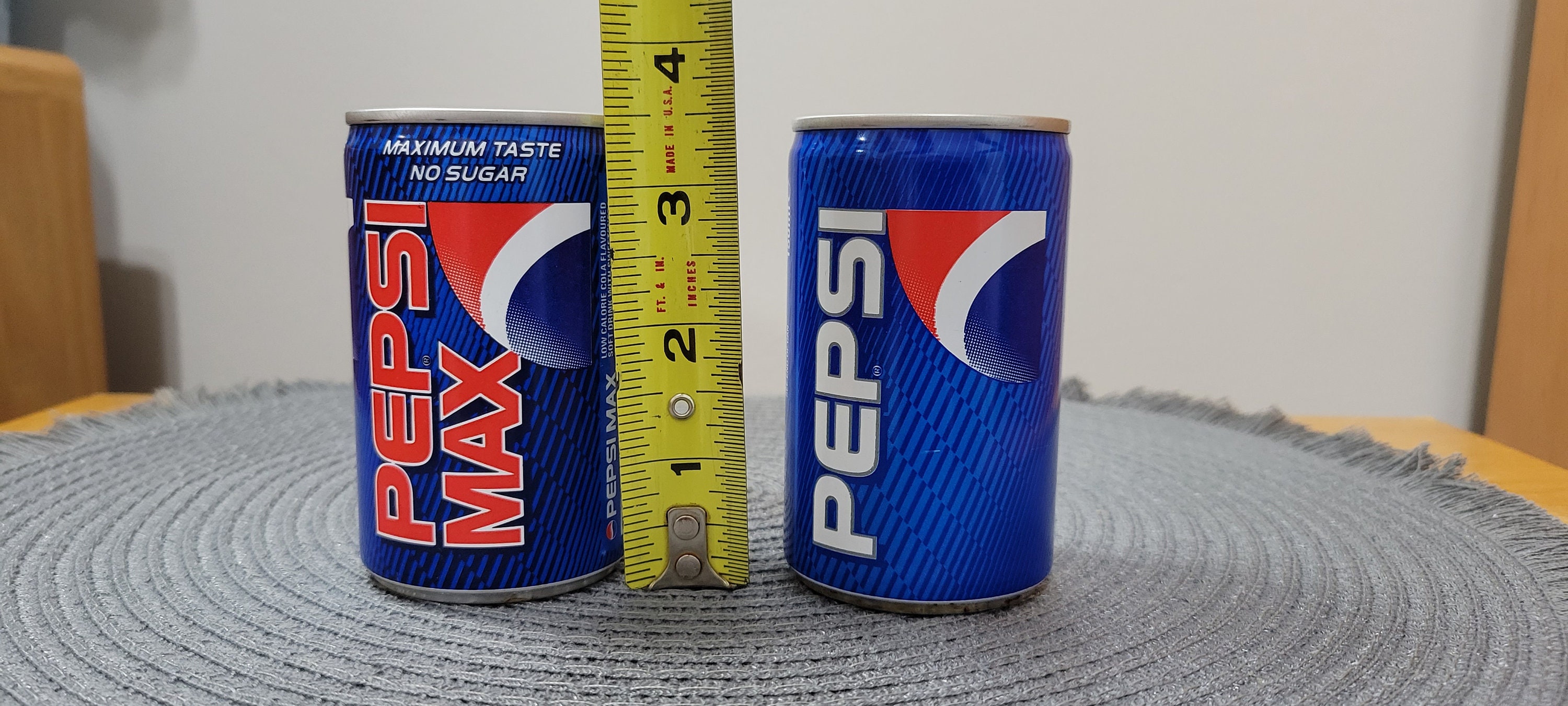 Pepsi and Pepsi Max 5oz Cans - Etsy