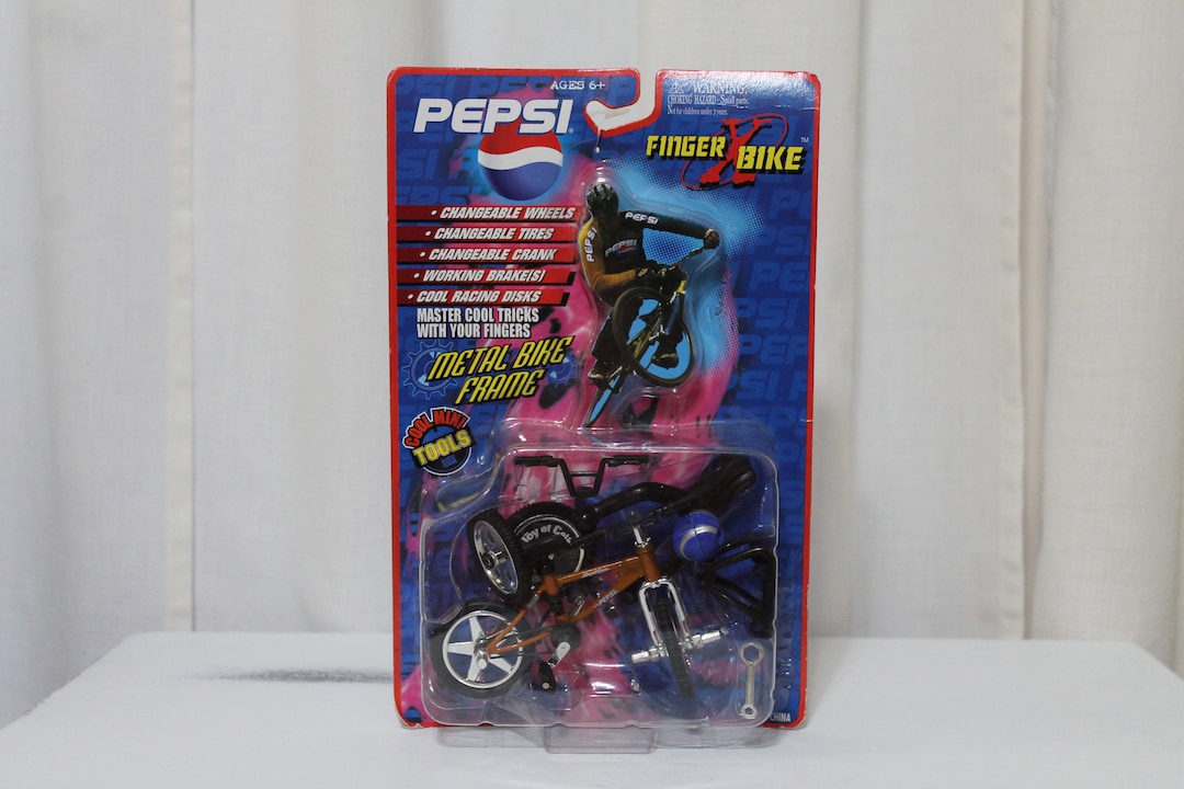 Pepsi Mini Finger Bike Set - Etsy