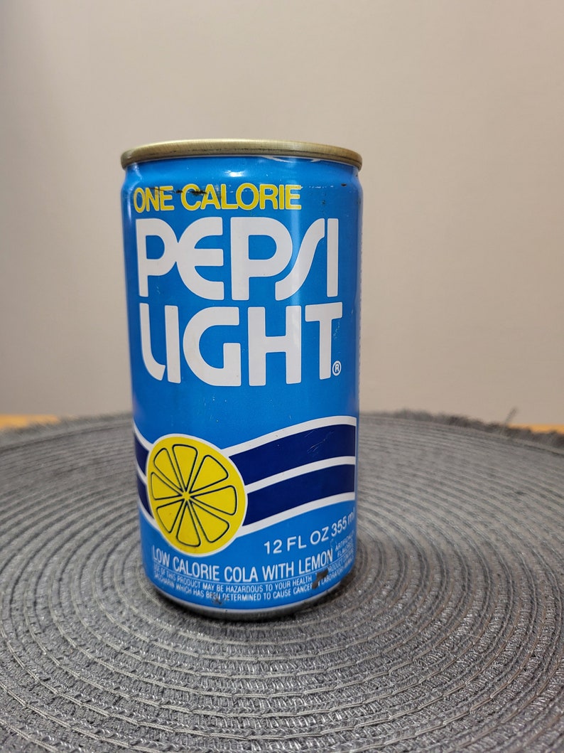 One Calorie Pepsi Light Can - Etsy