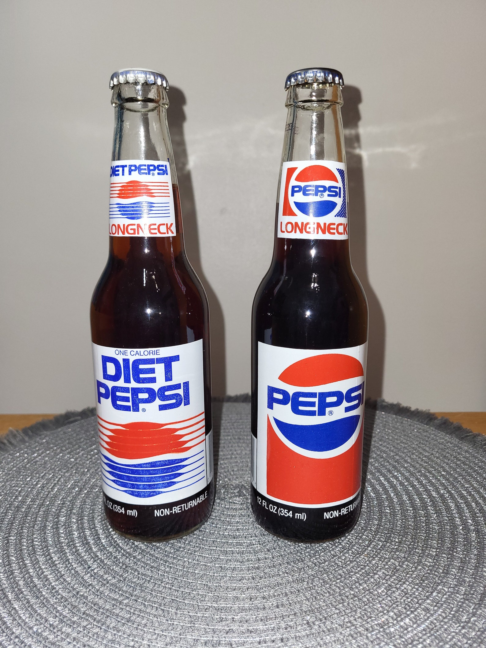 Long Neck Pepsi and Diet Pepsi Bottles - Etsy
