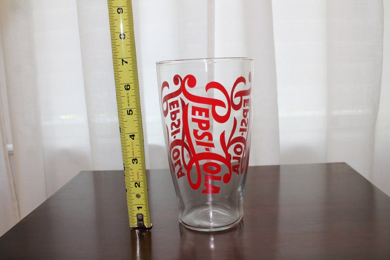 1970's Pepsi Glass Set - Etsy