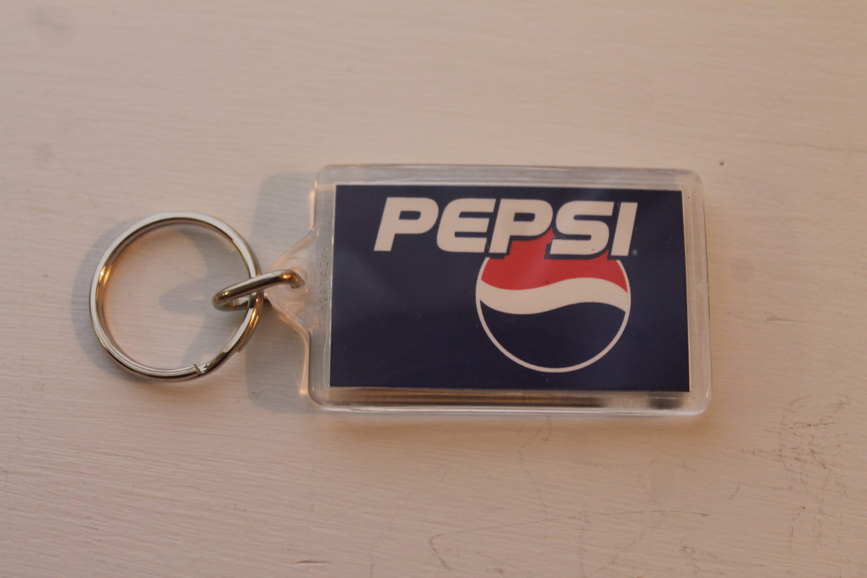 Blue Pepsi Logo Keychain - Etsy