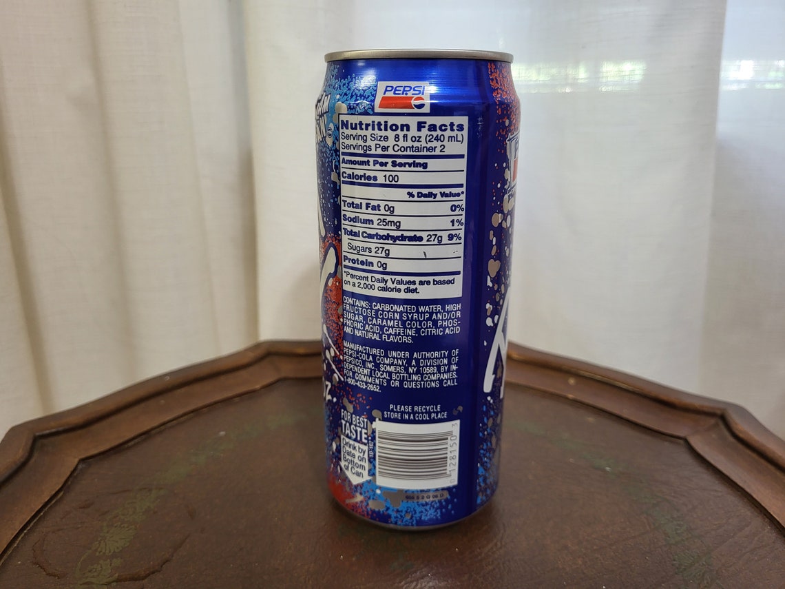 Pepsi 16oz Slam Can - Etsy