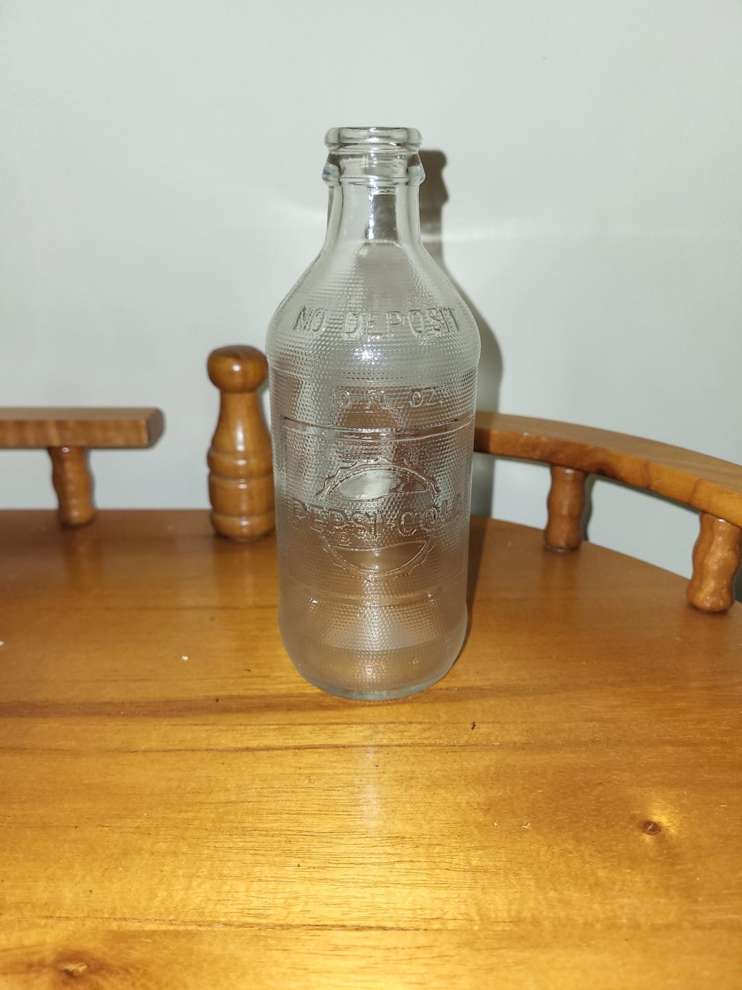 Pepsi-cola 10oz No Refill Bottle - Etsy
