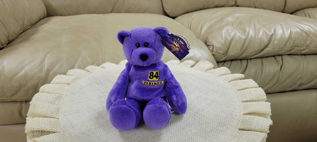 Randy Moss 21 Minnesota Vikings Plush Bear - Etsy