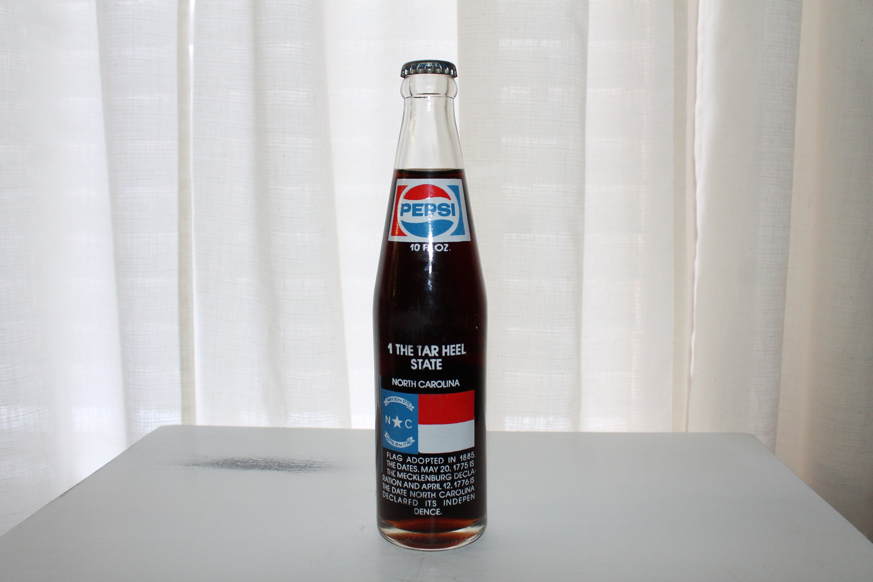 Pepsi 1 the Tar Hill State North Carolina 10oz Bottle FULL - Etsy