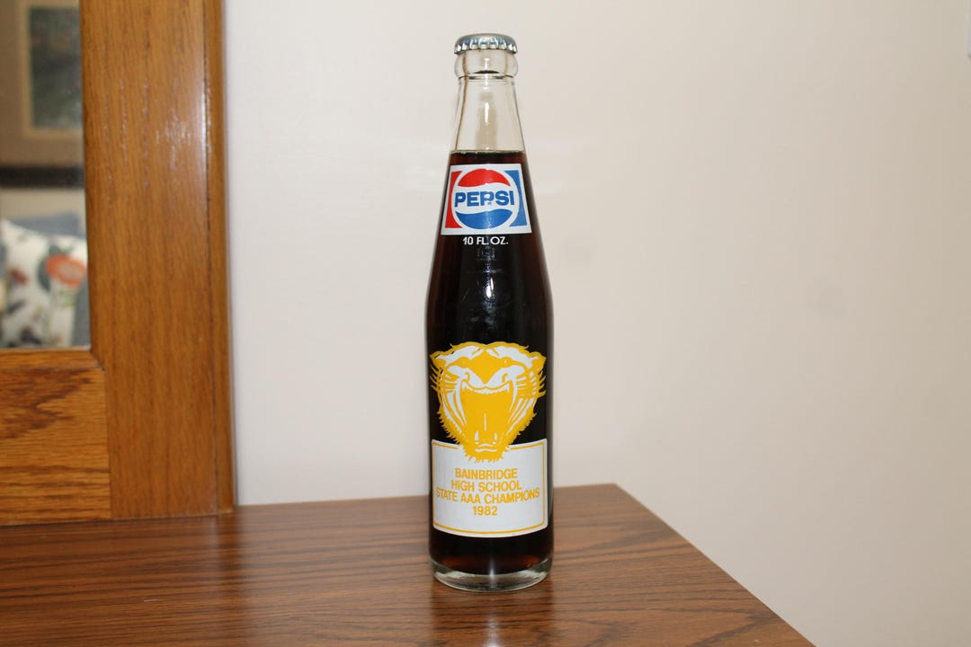 Bainbridge High School Pepsi 10oz Bottle - Etsy