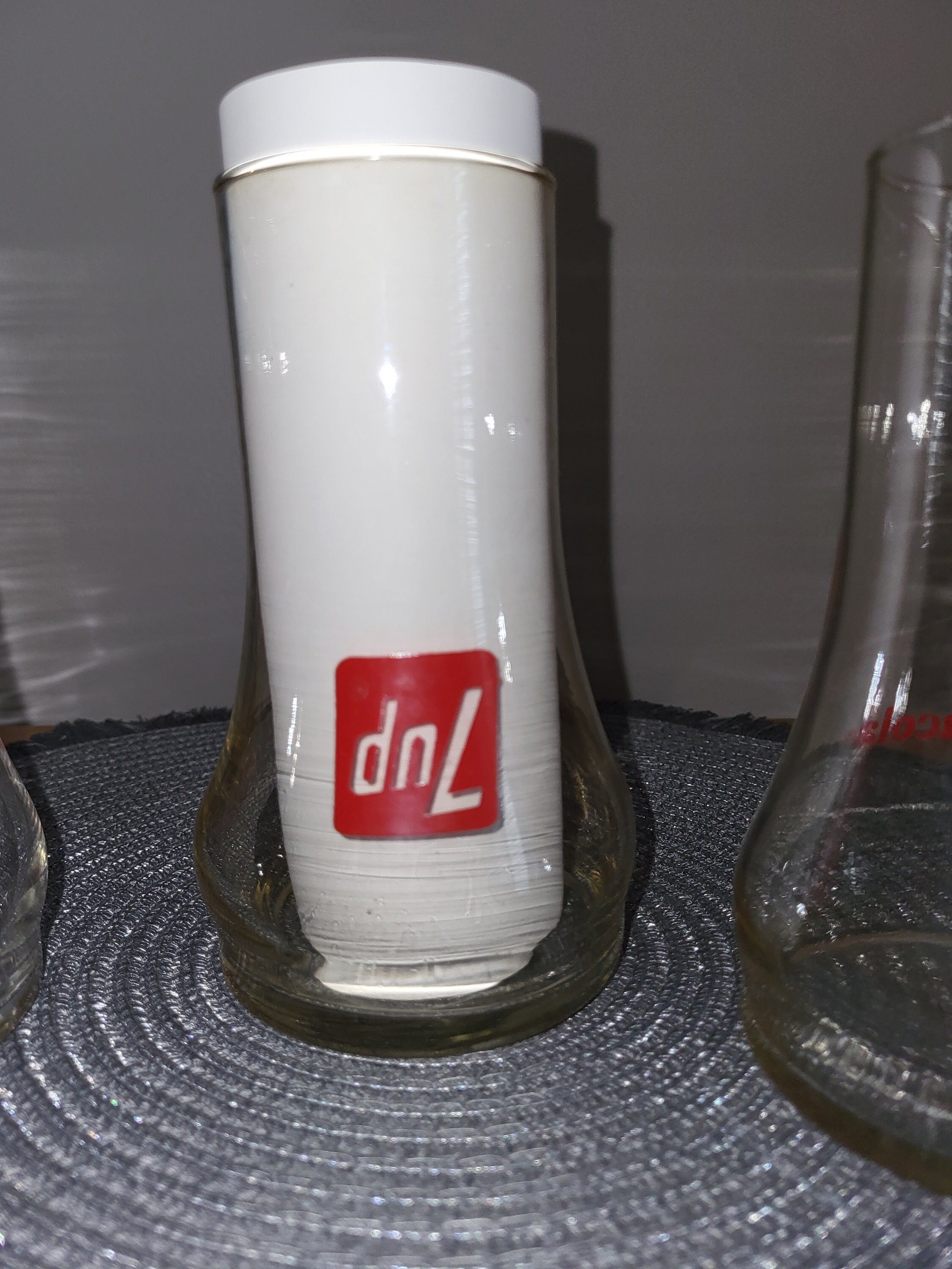 7up Turn Your Thirst Upside Down Glasses (3) - Etsy
