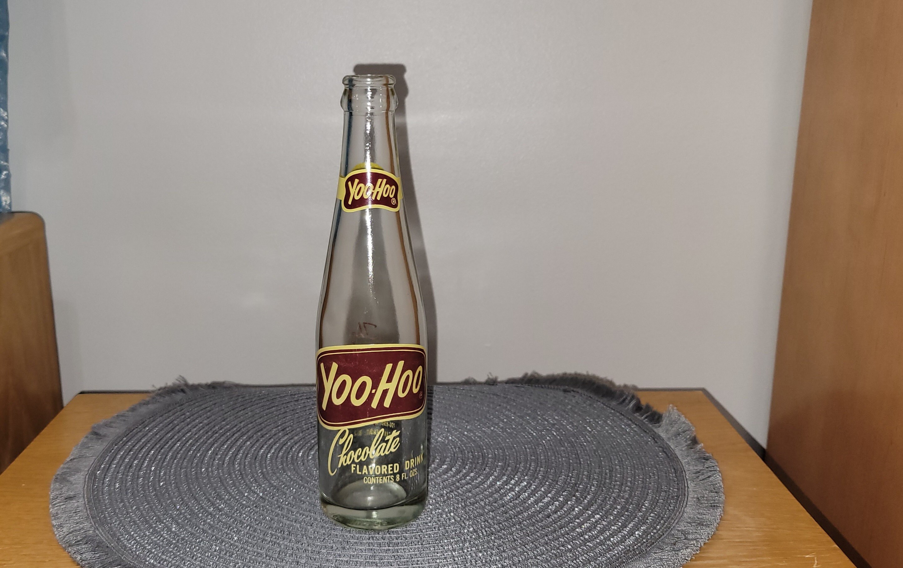 1960s Yoo-hoo Chocolate Flavored Beverage Glass Bottle, 48% OFF
