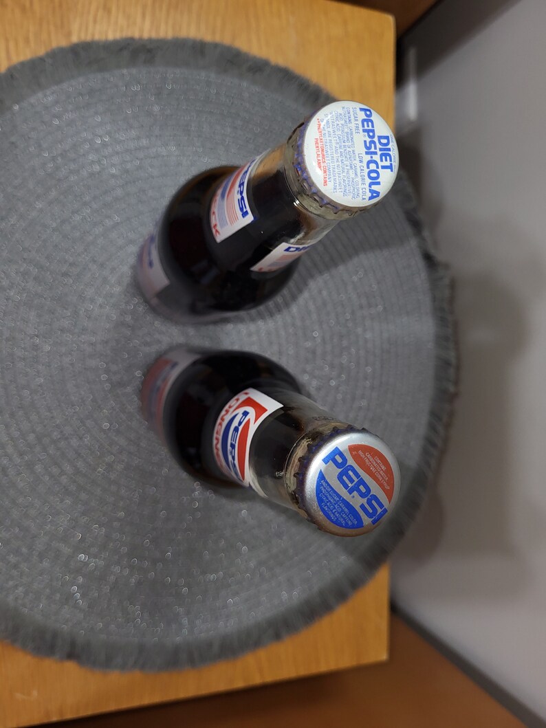Long Neck Pepsi And Diet Pepsi Bottles Etsy
