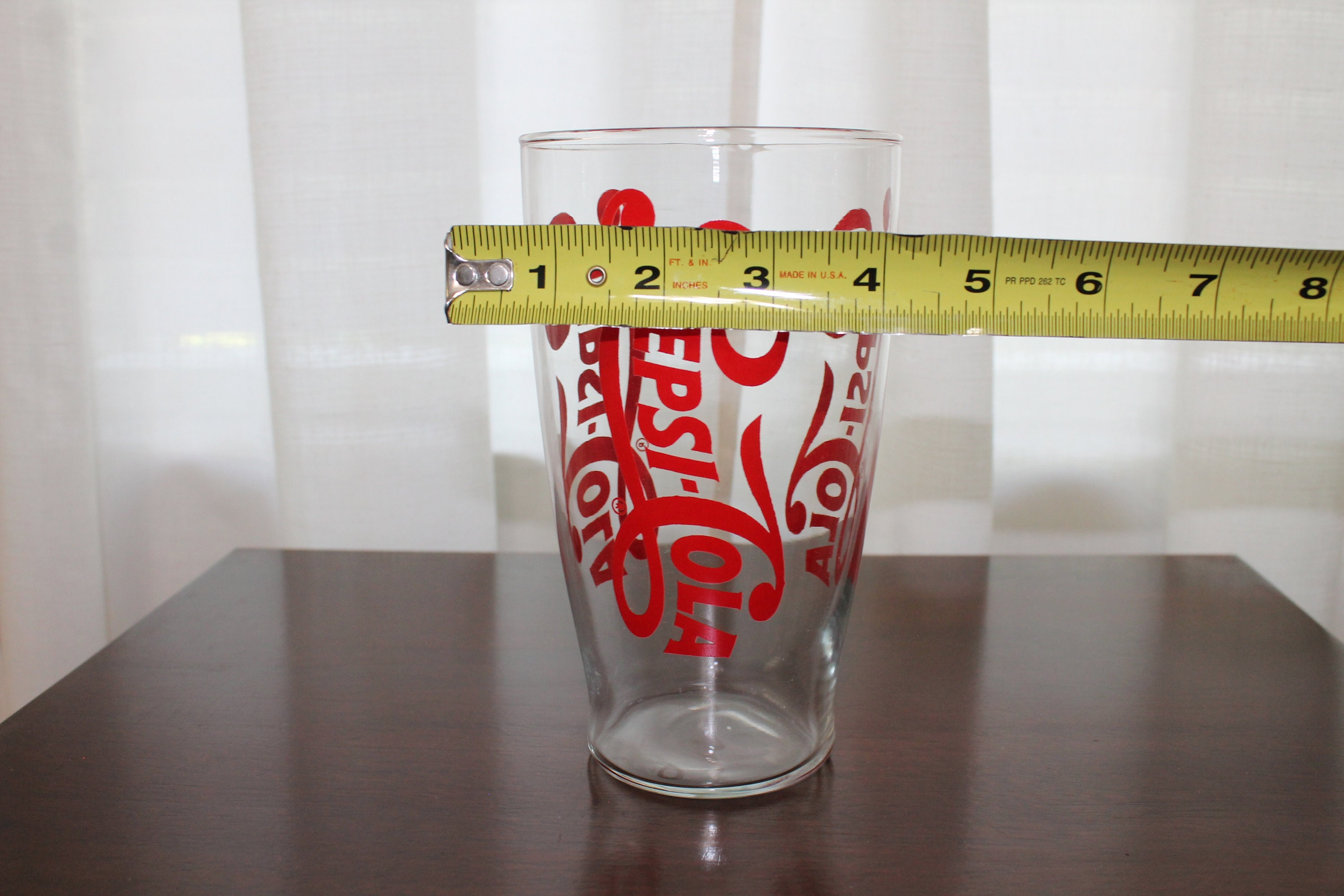 1970's Pepsi Glass Set - Etsy