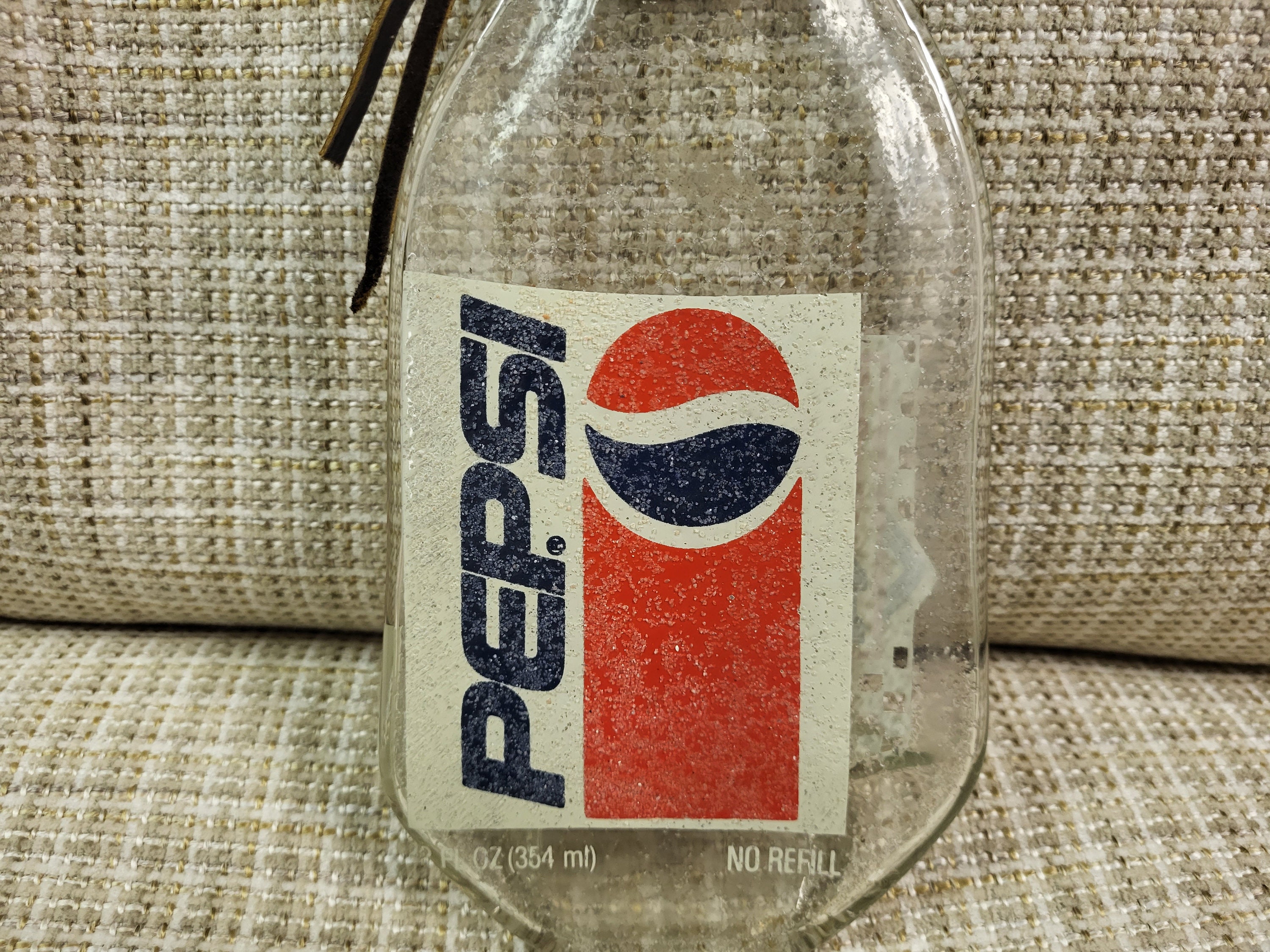 Pepsi Flat Bottle Windchime - Etsy