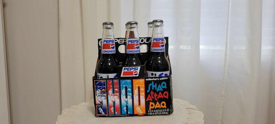 Pepsi Cola NBA 1993-94 SHAQ ATTAQ Paq - Etsy
