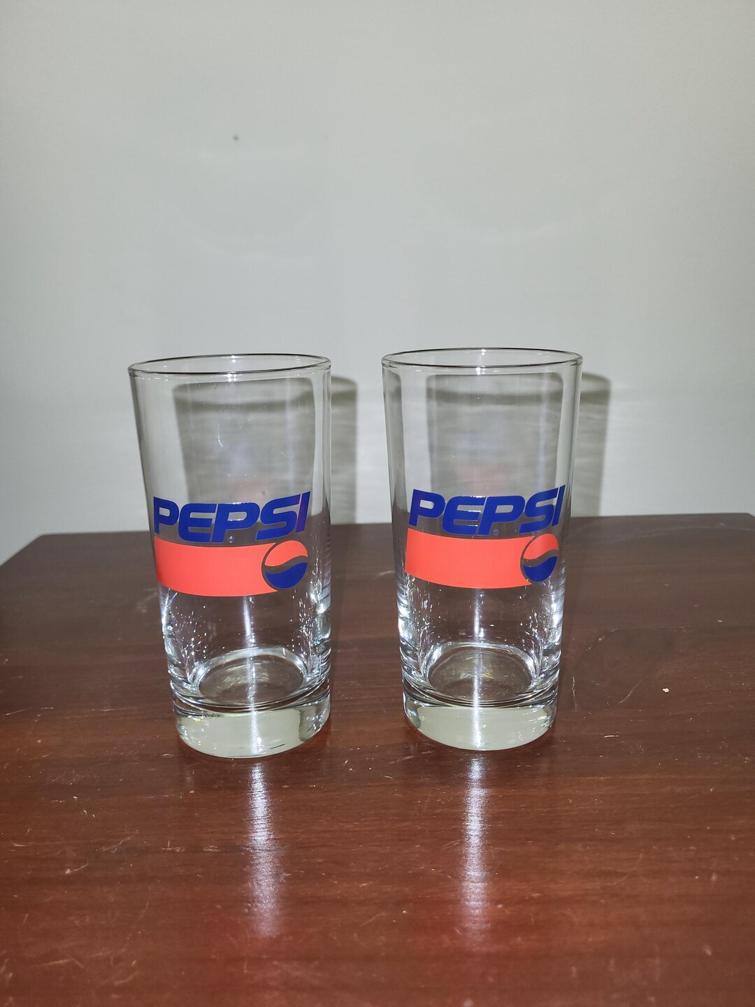 Pepsi Glass Set of 2 - Etsy