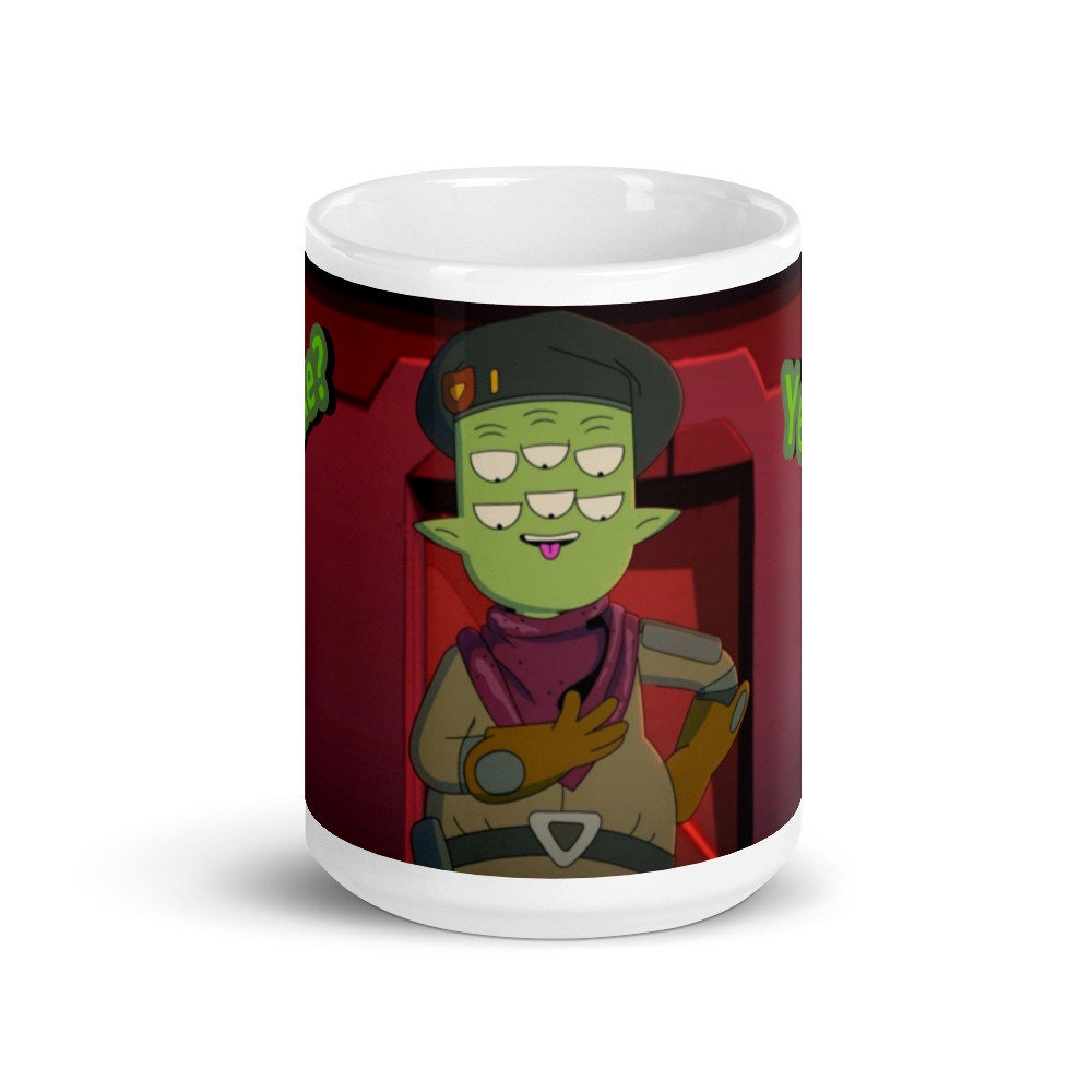 Final Space Mug - Tribore Menendez Mug - Final Space Tribore Menendez ...