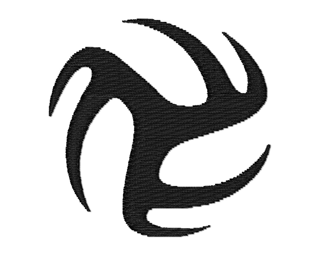 Volleyball Tribal Embroidery Design - Etsy