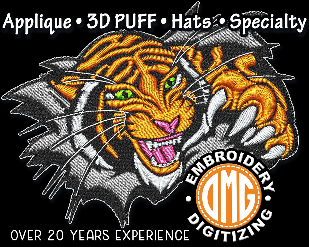 Custom Machine Embroidery Digitizing Services Embroidery Designs Logos ...