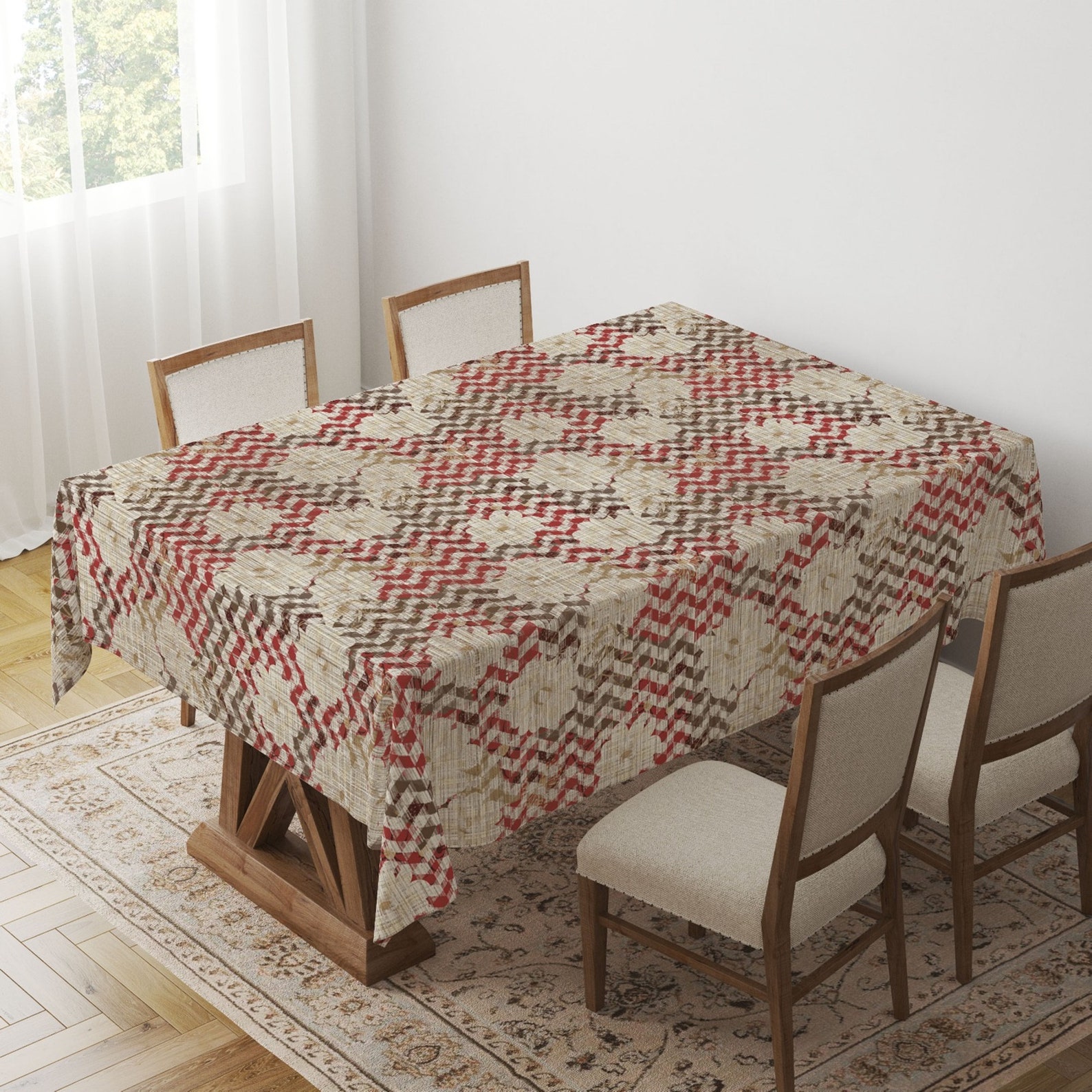 Ethnic Boho Tablecloth Rug Tablecloth Kilim Rug Print - Etsy